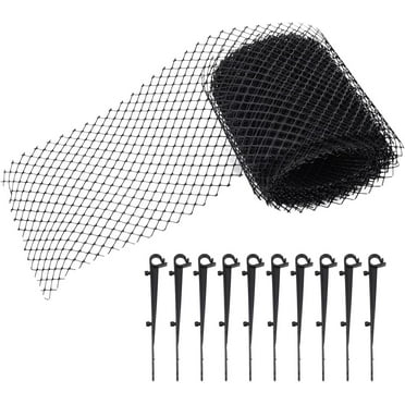 Gutter Guard 6" x 36" (50 Pack) - Plastic Gutter Guards for Home ...