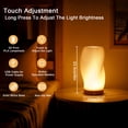Rechargeable Touch Table Lamp 3D-Printing Dimmable Battery Powered Lamp ...
