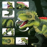 XINGLUKE Remote Control Dinosaur Toy, Realistic RC T-Rex with Light ...