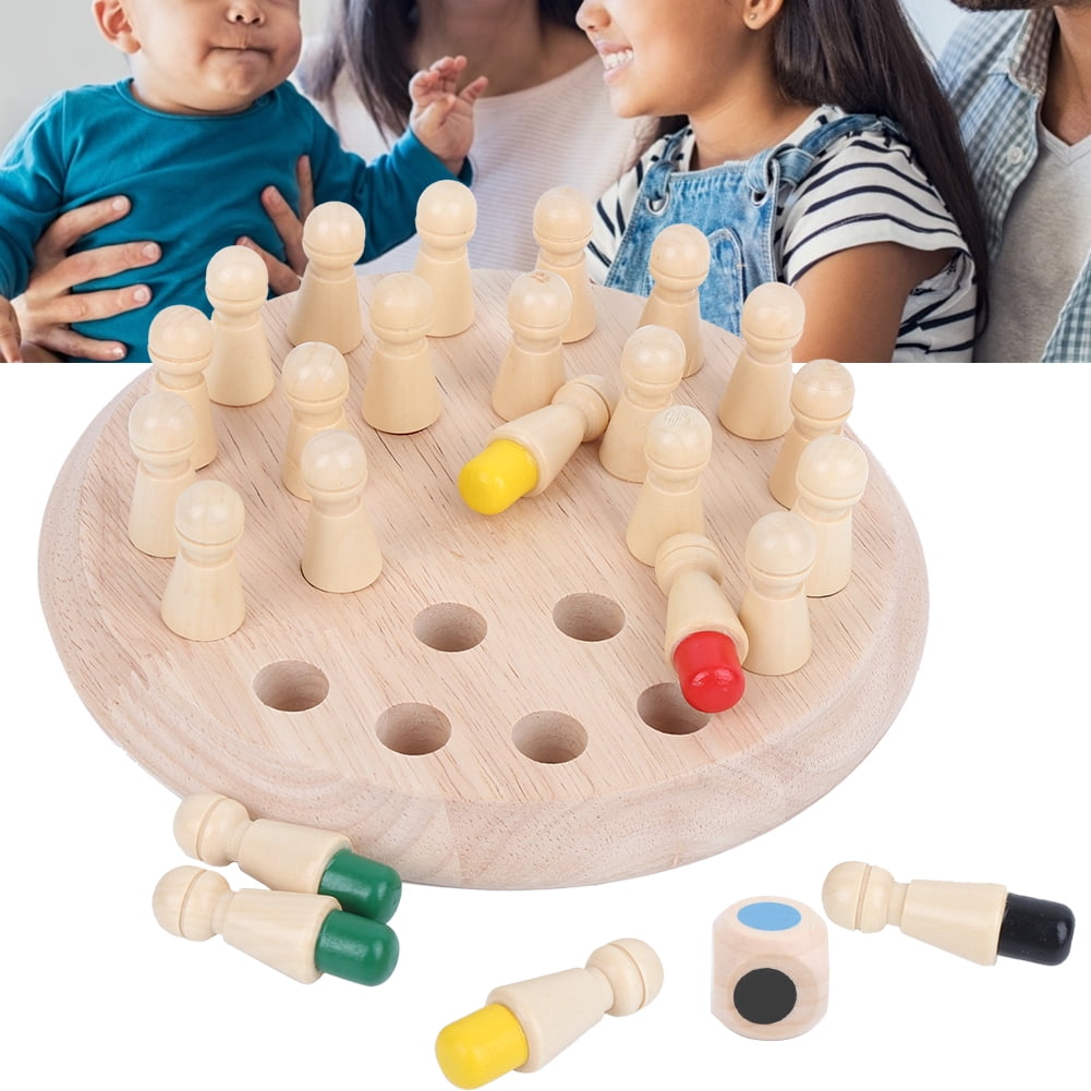 Ccdes Memory Matchstick Chess Toy,Parent‑Child Interaction Toy,Memory ...