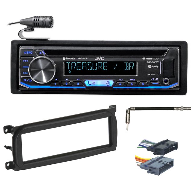 JVC Bluetooth Android USB Receiver/Radio/Stereo For 2003-2006 JEEP WRANGLER TJ - Walmart.com