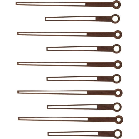 5 Sets of Wooden Long Clock Hands Clock Hand Replacement DIY Wall Clock ...