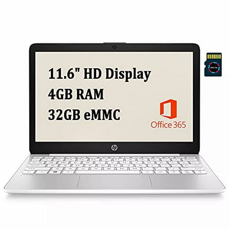 HP Stream 2021 Premium 11 Laptop Computer I 11.6" HD SVA Anti-Glare ...