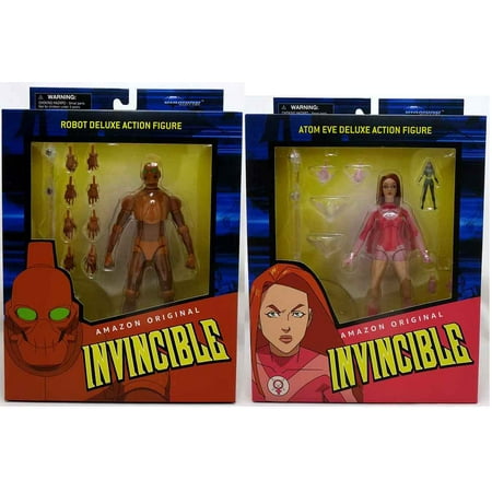Invincible 7 Inch Action Figure Select Series 2 - Set of 2 (Atom Eve ...