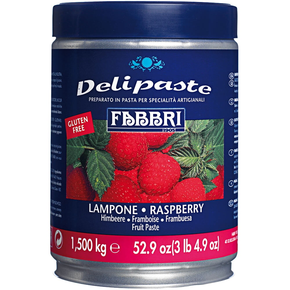 Fabbri Delipaste 1.5 Kg Raspberry Flavoring Paste 1.5 Kg