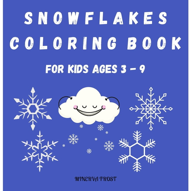 Snowflake Coloring Book Pages