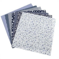 Estrela 7pcs 25*25cm Cotton Fabric DIY Assorted Squares Pre Cut Bedding ...