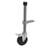 4-Piece Caster Set with Adjustable 6-inch Leveling Jacks for Baker ...