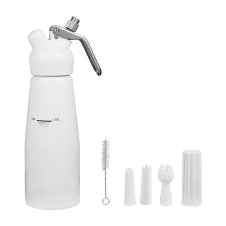 Cream Foam Maker, Whipped Cream Maker, Cream Dispenser, With 3 Nozzles ...
