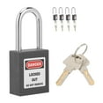 Sarapandan Insulated Steel Beam Locks, 1.5in, Set of 5 with Keys for ...