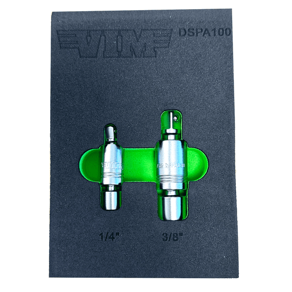 VIM Tools DSPA100 dual swivel adapter extension set pinless locking ...