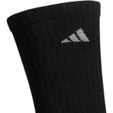 Adidas Men's XL Black Athletic Cushioned Crew Socks, 6-Pair Pack (Shoe ...