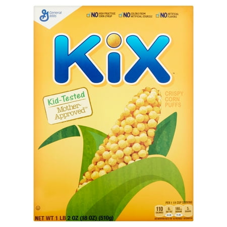 Kix Cereal 18 oz. Box - Walmart.com