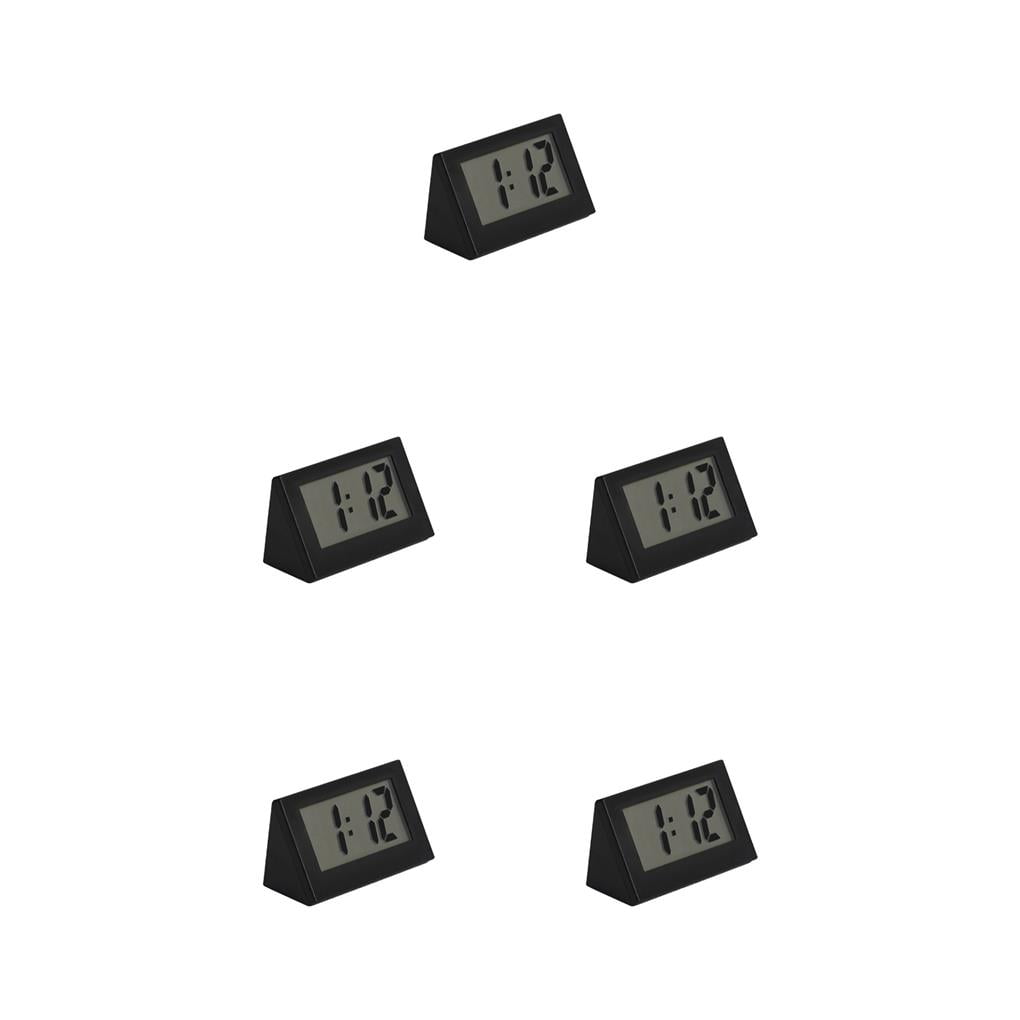 Gratying Clock LED Desktop Digital Electronic Clocks Battery Operated ...