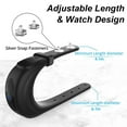 TLUDA Adjustable Vibrating Penis Ring for Men, Soft Silicone Erection ...