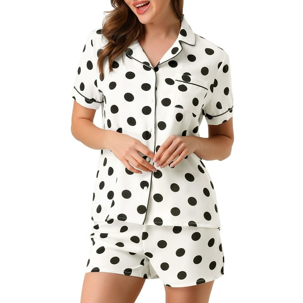 polka dot pajama sets