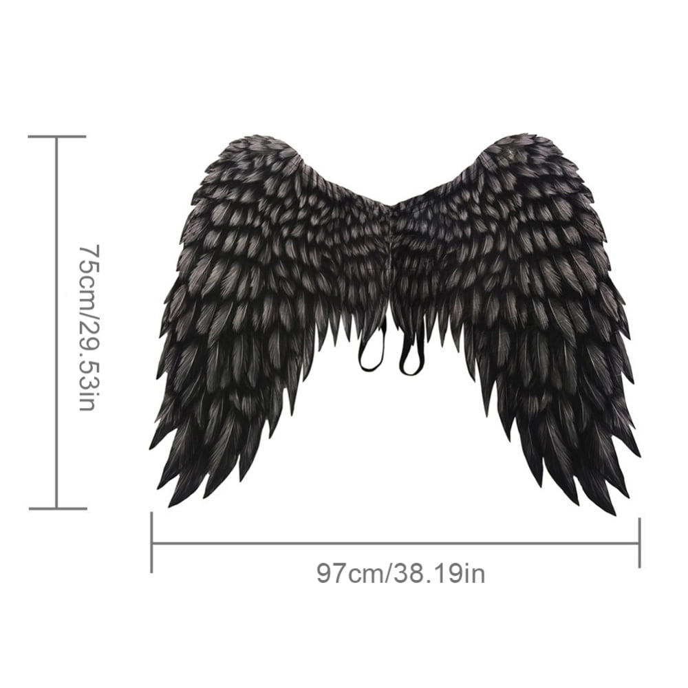 Huge Black Wings