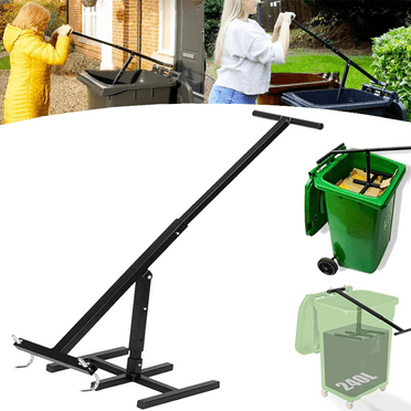 Manual Trash Compactor, Roadside Trash Can Compactor with Adjustable ...