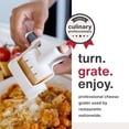 Classic Rotary Cheese Grater - NSF Restaurant Certified Handheld Grater ...
