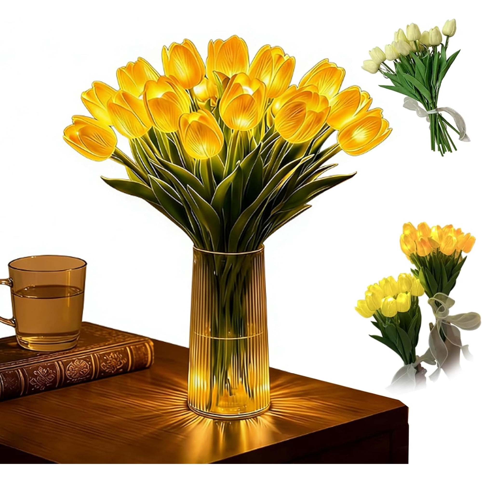 Click here for Generic Radiant Romantic Tulip Light twinkling Tre... prices