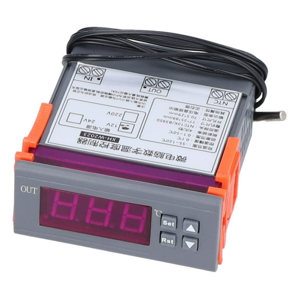 Temperature Controller, Adjustable PID Control Switch Digital ...