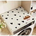 1 piece dust-proof washing machine mat diatom mud roller mat ...