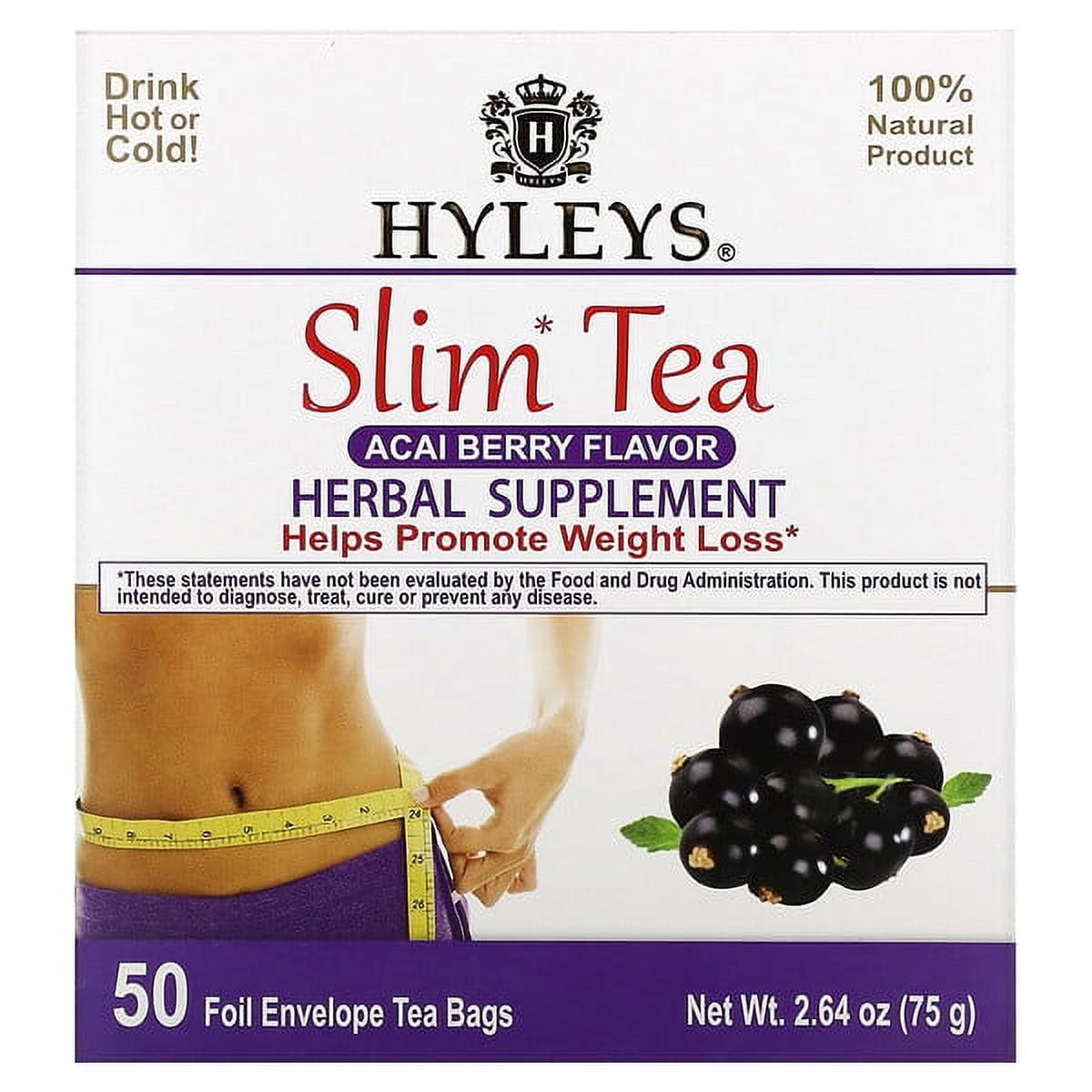 Click here for Hyleys Tea  Slim Tea  Acai Berry  50 Foil Envelope... prices