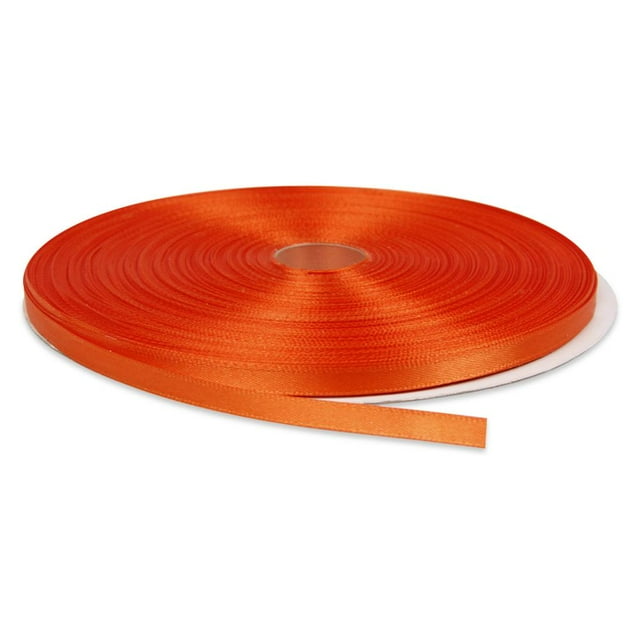 Topenca Supplies 1/4 Inches x 50 Yards Double Face Solid Satin Ribbon ...
