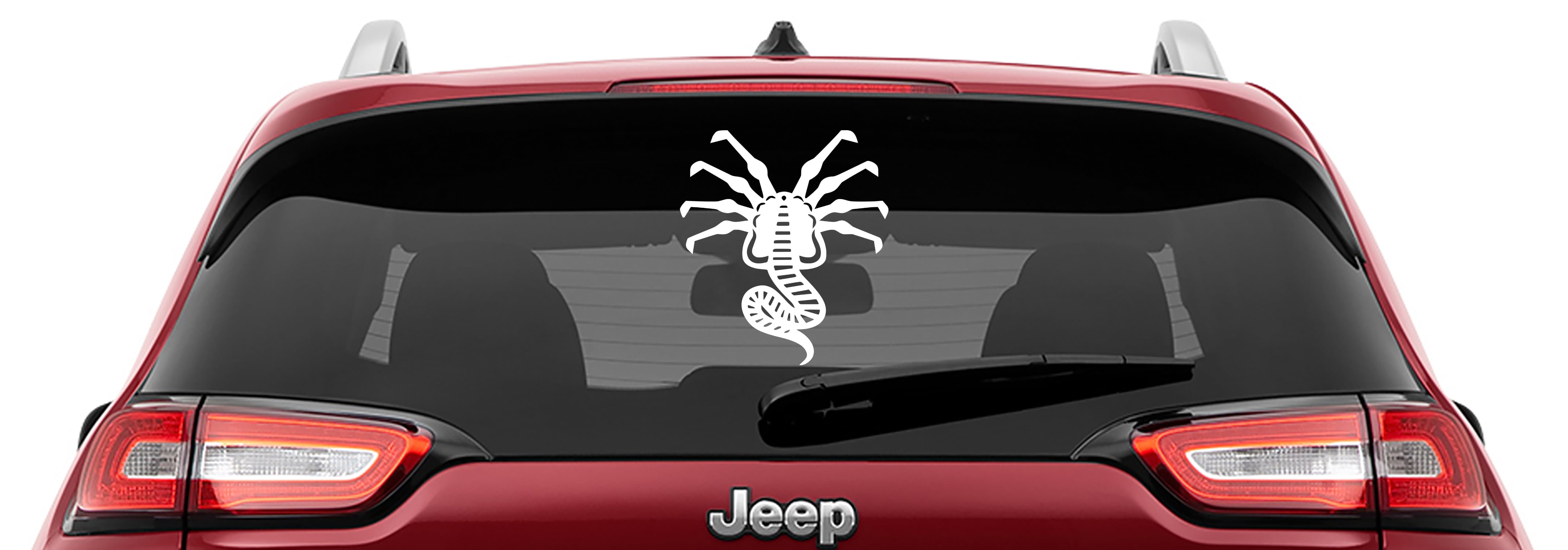 Collectible Decals Alien Xenomorph Facehugger Vinyl Decal Macbook ...