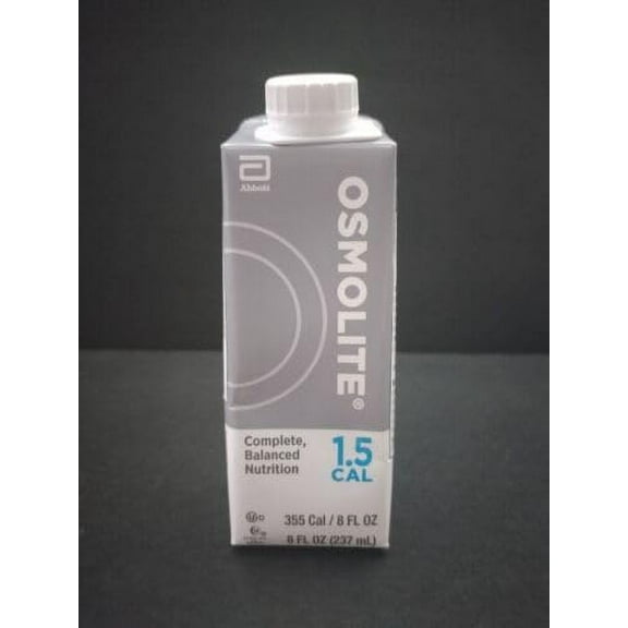 Abbott Nutrition Osmolite 1.5 Cal, 8 oz Carton, 355 Calories, 24 per ...