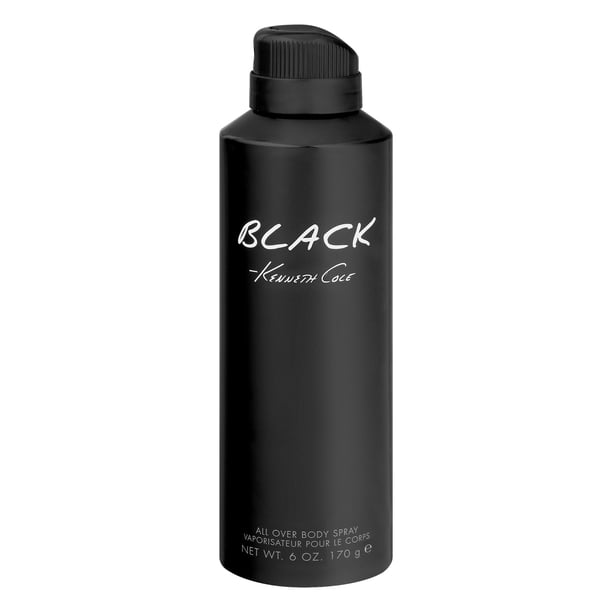 Kenneth Cole Black All Over Body Spray, 6 Fl. Oz. - Walmart.com