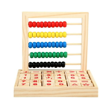 Kaifachang Wooden Abacus Children Counting Number Alphabet Letter ...