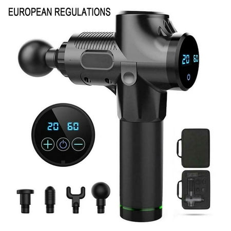 Portable Fascia Gun Muscle Massage Gun Fitness Muscle Relaxer Electric ...
