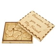 1 Set Wooden Friendship Gift Box Friendship Appreciation Gift Box ...