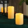 9 Pack Flameless Candles, Outdoor Waterproof, Battery Operated LED ...