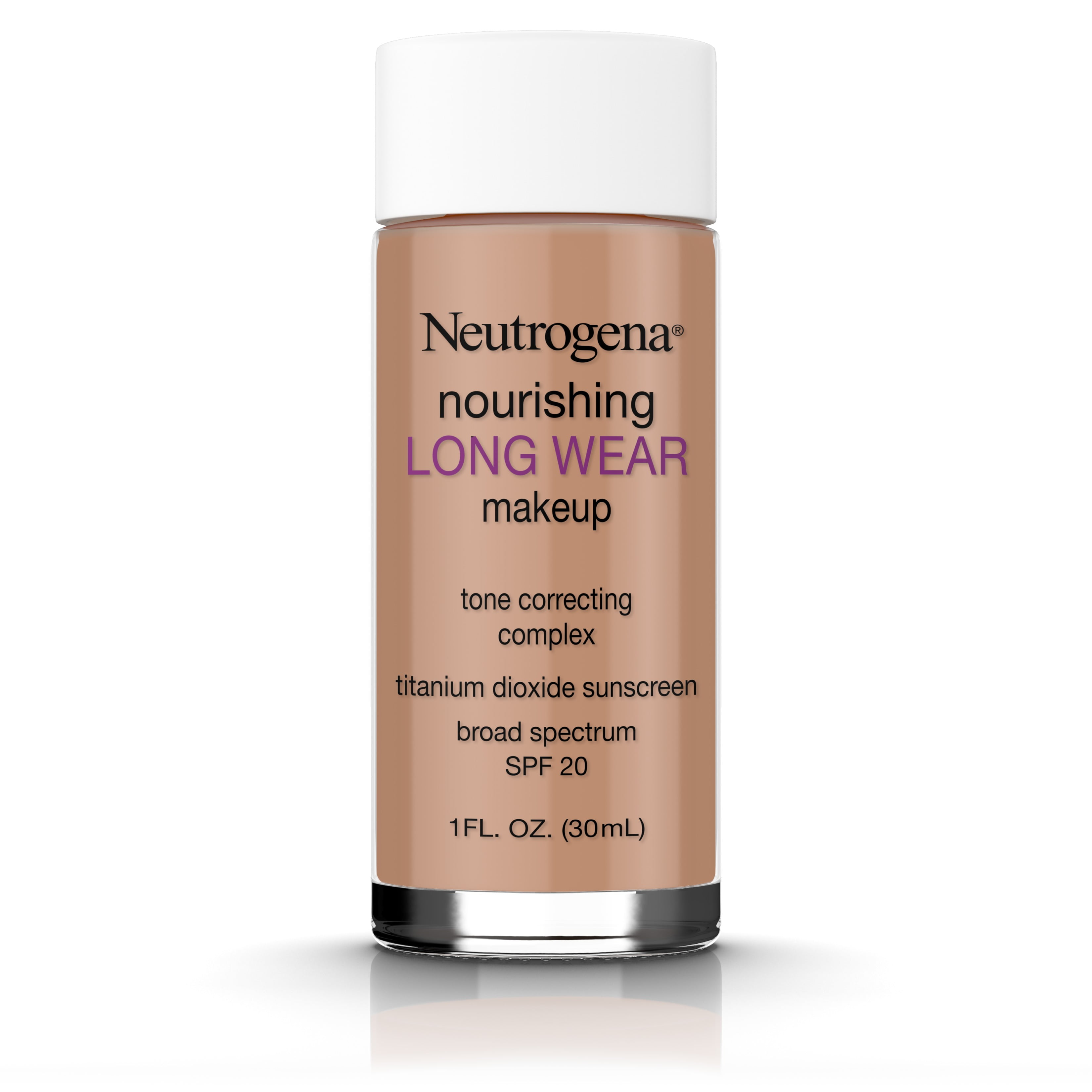 Neutrogena Nourishing Long Wear Liquid Makeup Foundation With Sunscreen ...