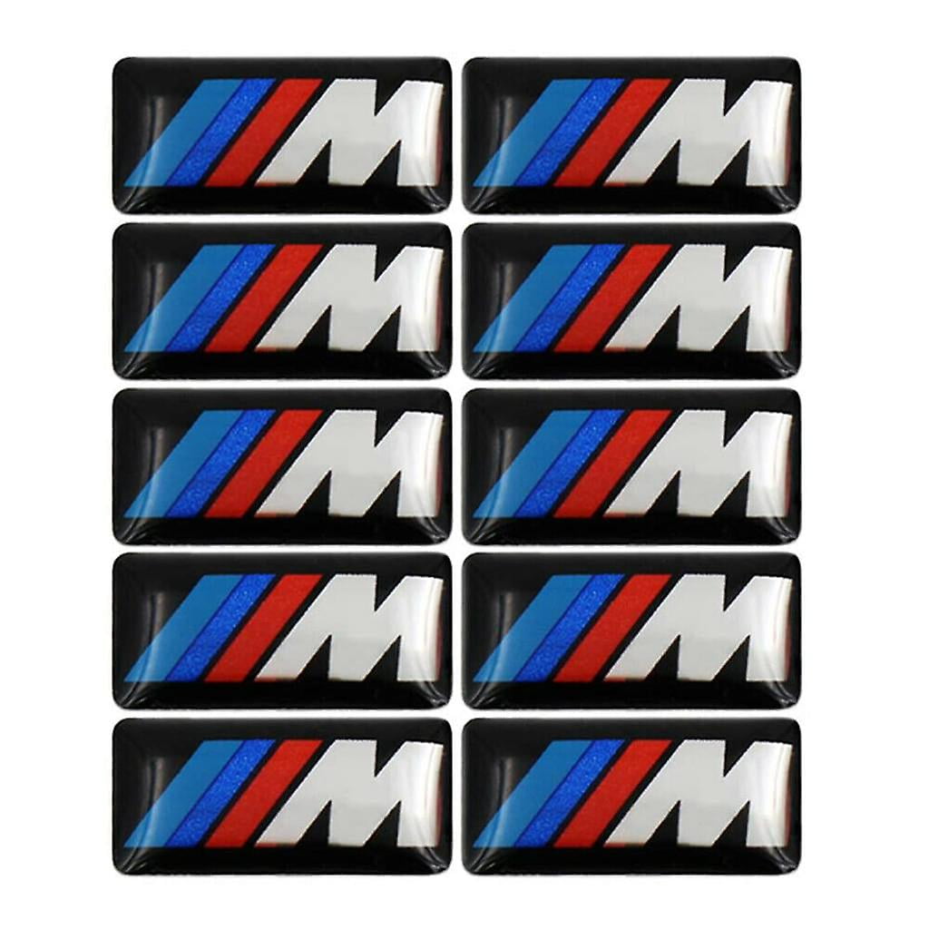 Click here for Yeegool 10pcs 19x11mm Bmw Emblem Badge Sticker Alu... prices