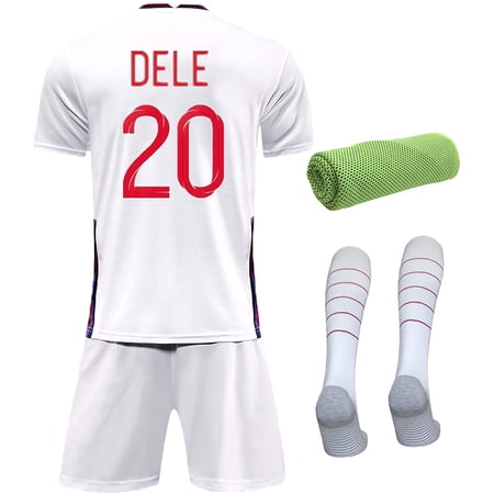 2021 Soccer Football Kit for Kids Youth Home Kit,Short Sleeve Jersey ...