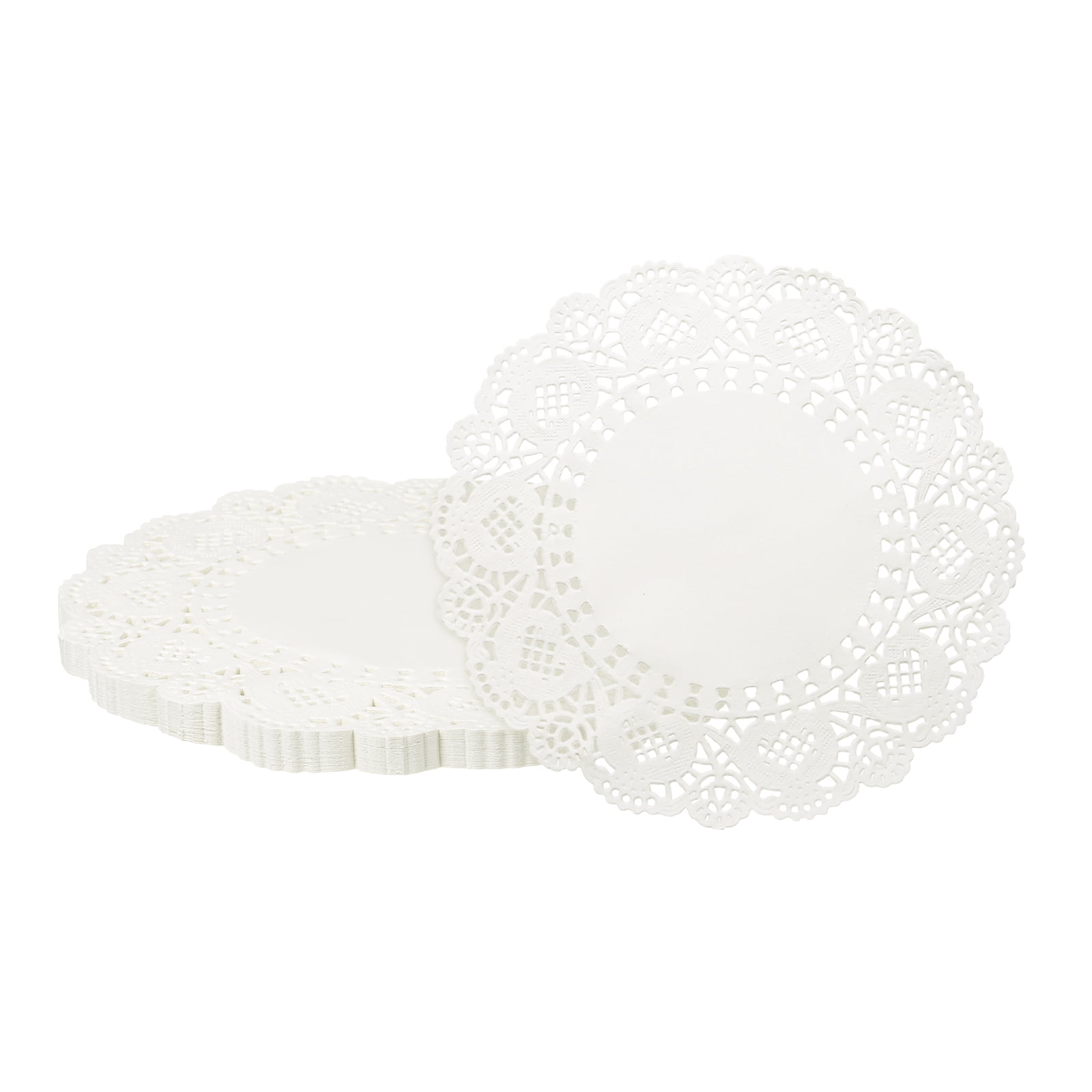 Click here for Uxcell 100pcs Paper Doilies 8 Round Disposable Lac... prices