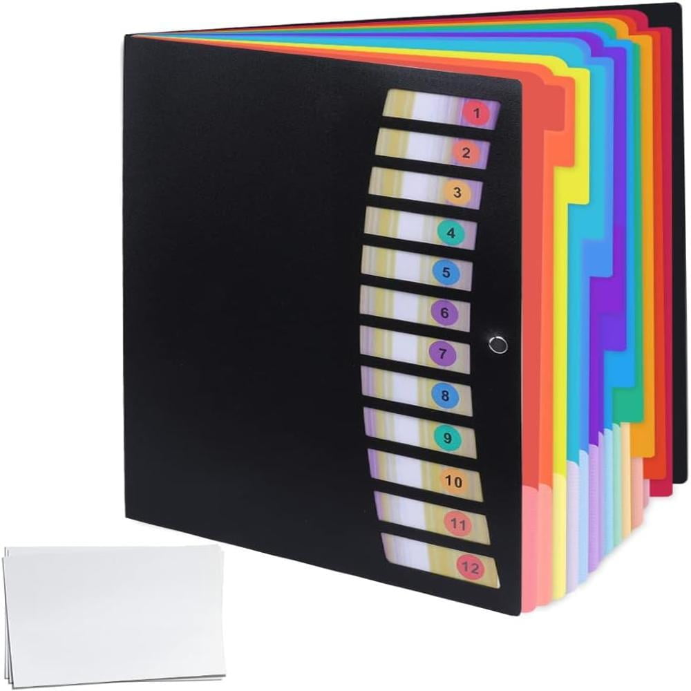 Organizador de Archivos de Acordeón, Carpeta Archivadora Tipo Acordeon ...