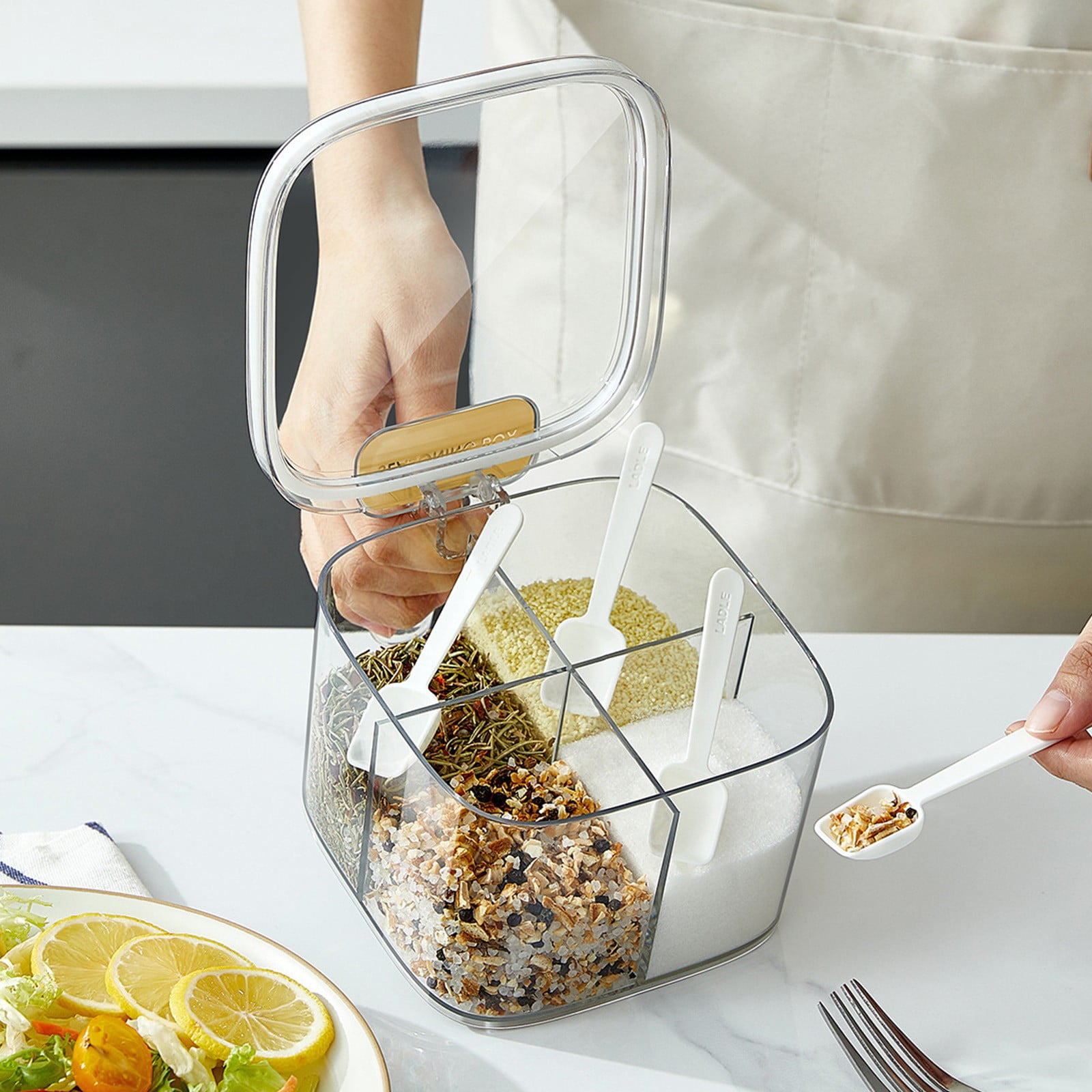 Click here for Wolfast Four Compartments Seasoning Jar Compartmen... prices