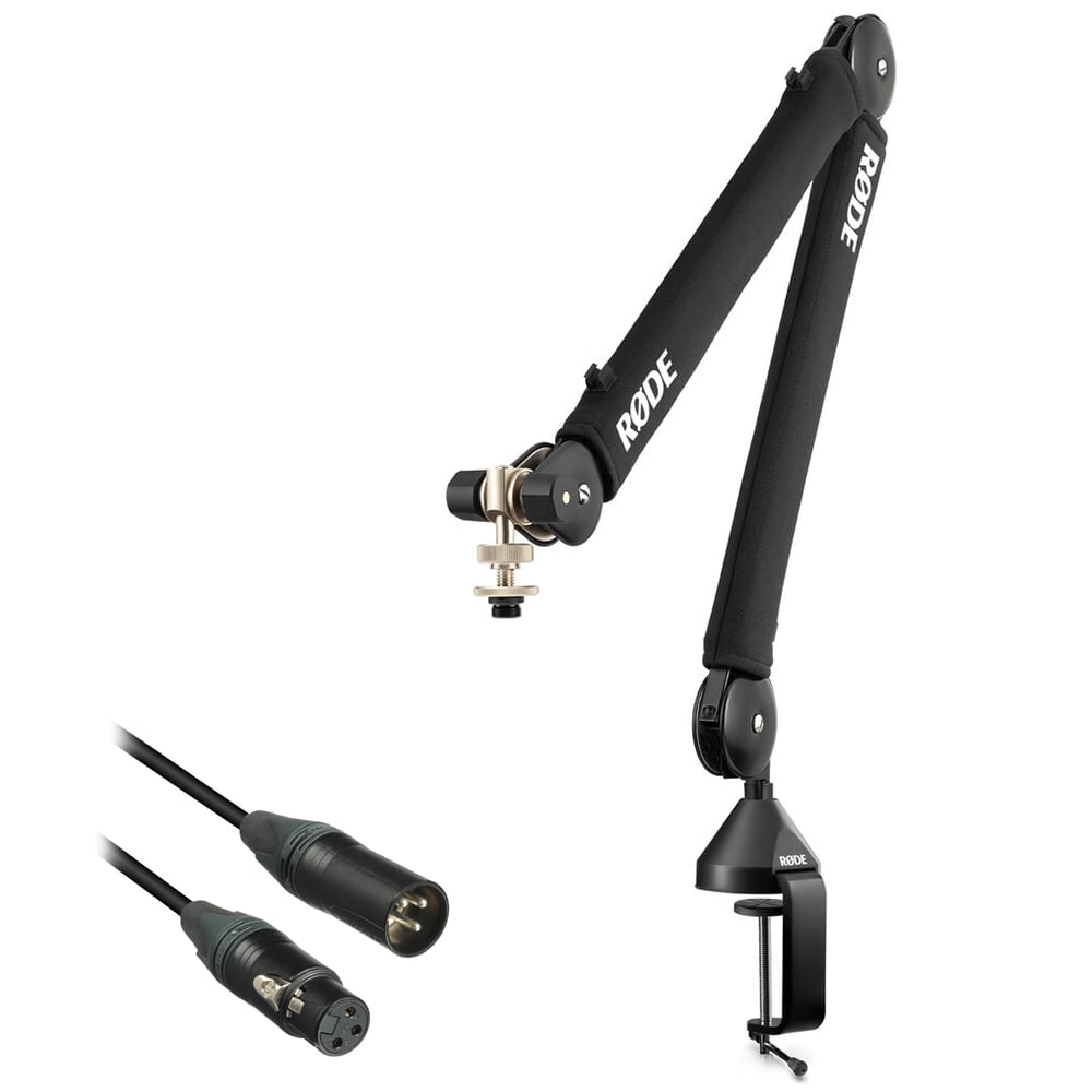 Rode PSA1+ Pro Studio Boom Arm Kit with Kopul Neutrik XLR Cable for ...