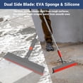 Floor Squeegee for Concrete Floor, 15.8" Large Heavy Duty with 60 ...