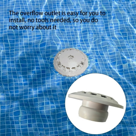Pool Overflow Outlet Nozzle Basin Draining is corrosion-resistant; not ...