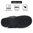 Apakowa Kids Boys Winter Snow Boots Insulated Watetproof Boys Winter ...