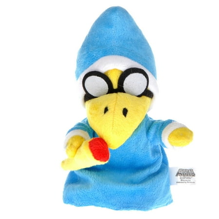 Blue Super Mario Bros Plush Doll Soft Toy Gift- Kamek Magikoopa ...