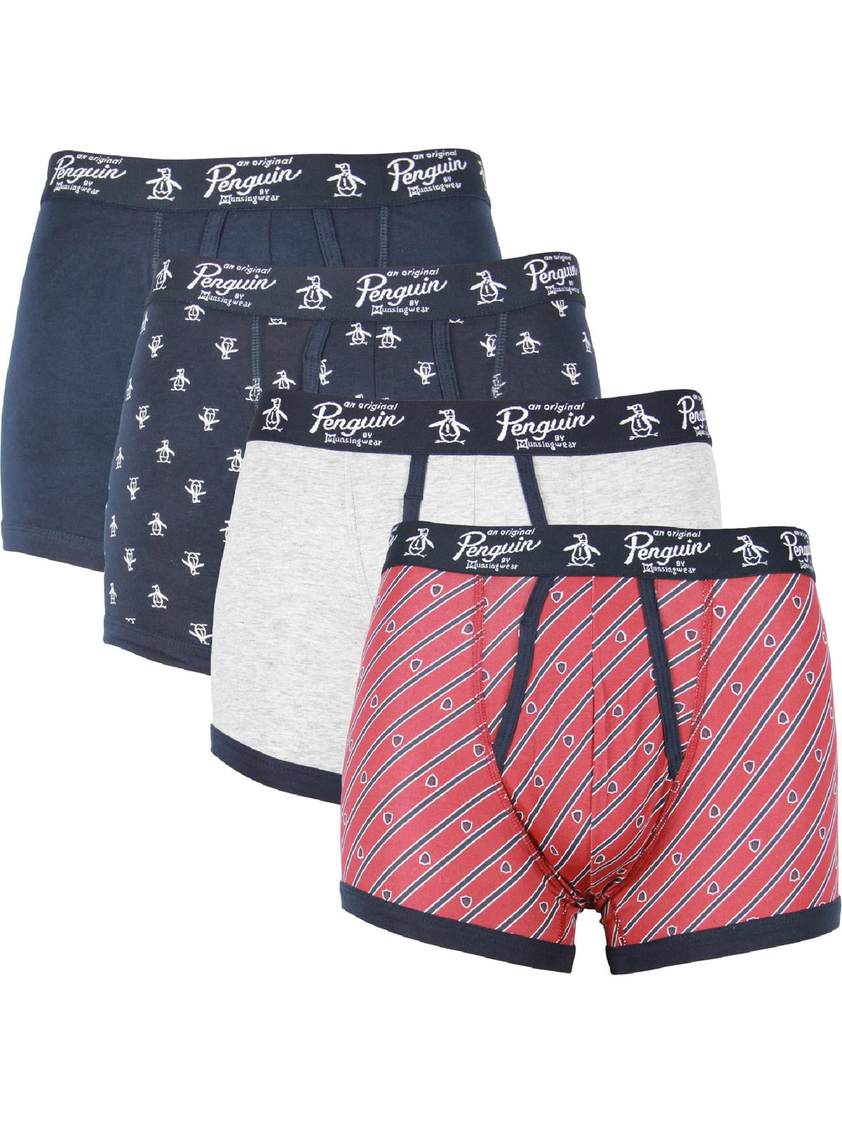 Original Penguin Mens 4PK Printed Boxer Briefs - Walmart.com