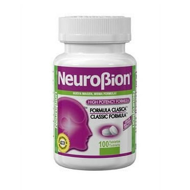Neurobion Classic USA Vitamin B-Complex Tablets, 50 ct - Walmart.com