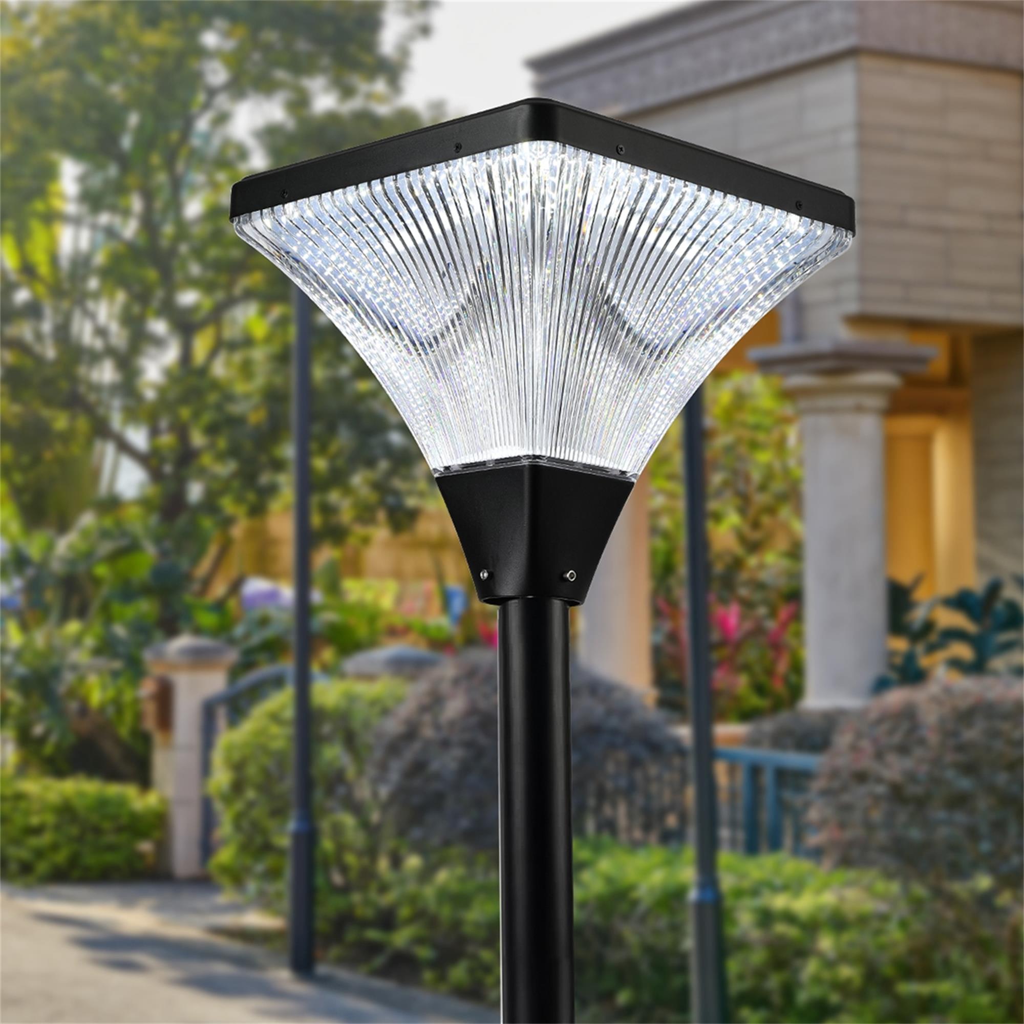 Canddidliike Solar Lamp Post Lights, Outdoor Post Lights Waterproof ...