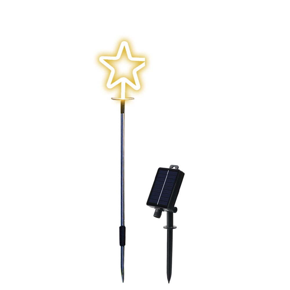 Solar Lights - Decorative Solar Neon Lights for Outdoor Lawn Yard ...